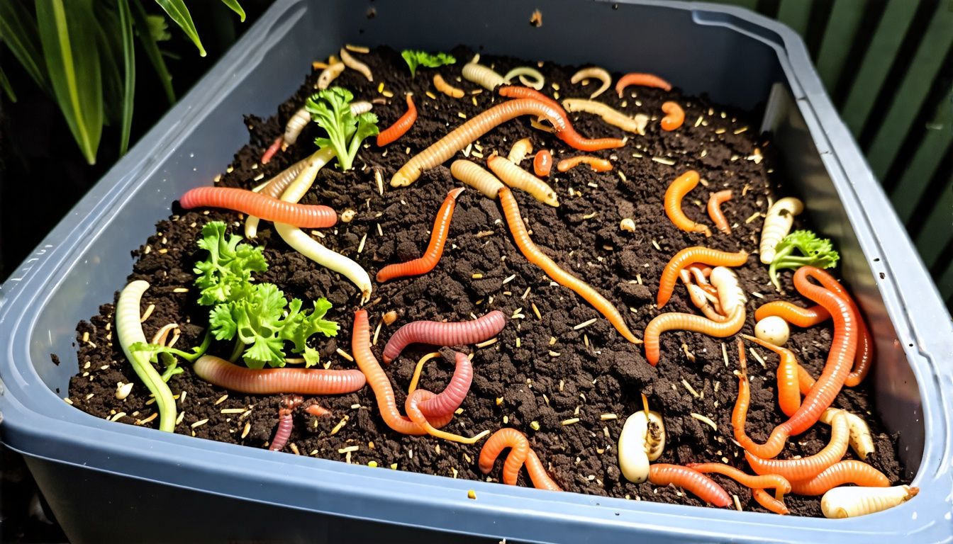 The Lazy Person's Guide to Effortless Composting with Worms: Easy ...